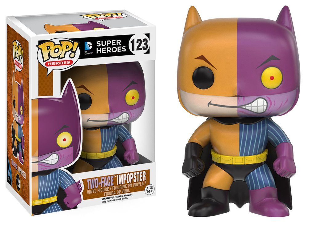 Funko POP! Heroes BATMAN TWO FACE IMPOPSTER 123 Vinyl Figure